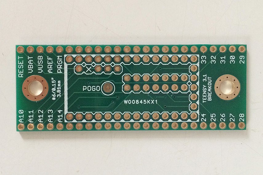 Arduino Pi Ramblings Connecting To Those Underside Pins On The Teensy 31
